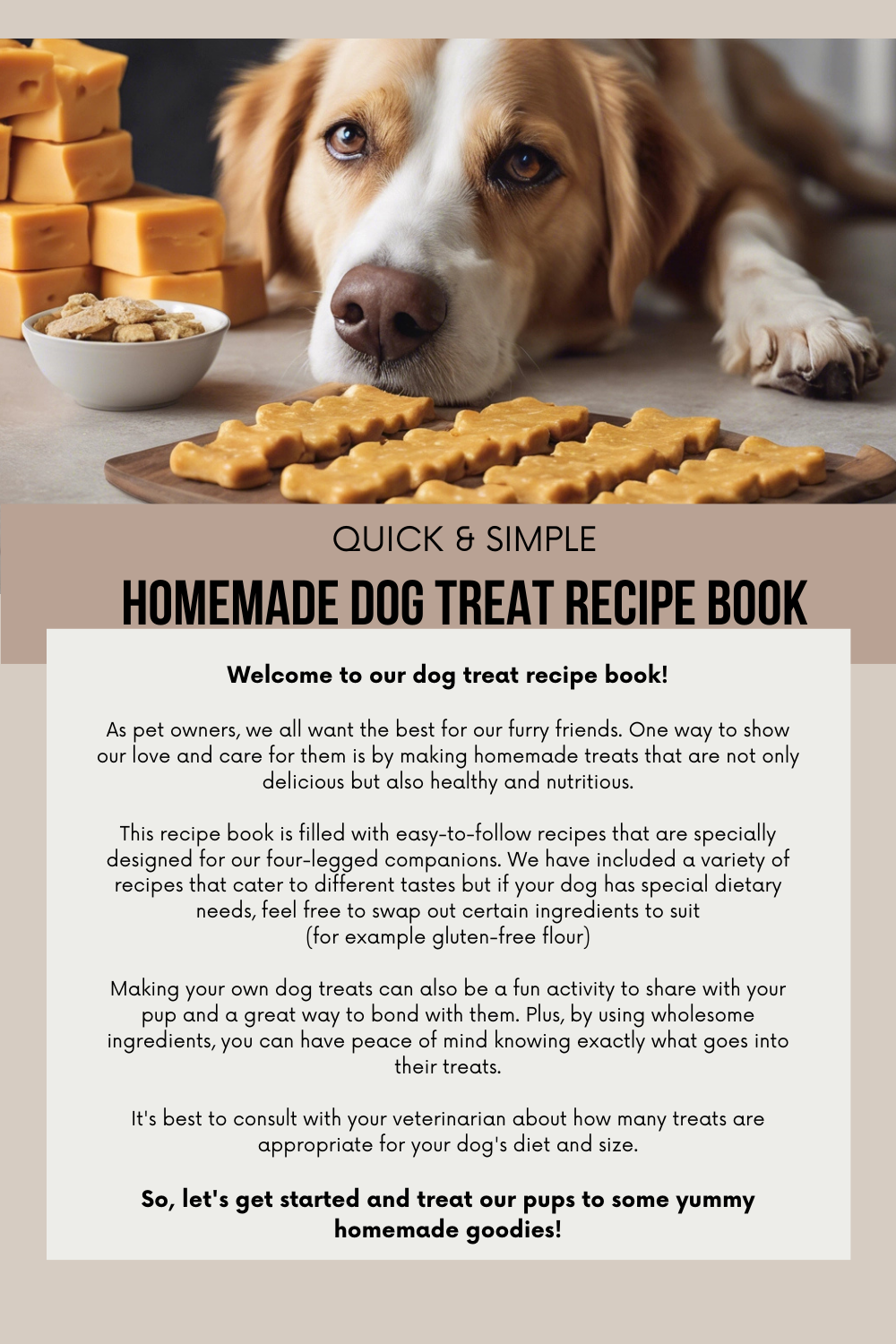 Free Dog Treat Recipe Book